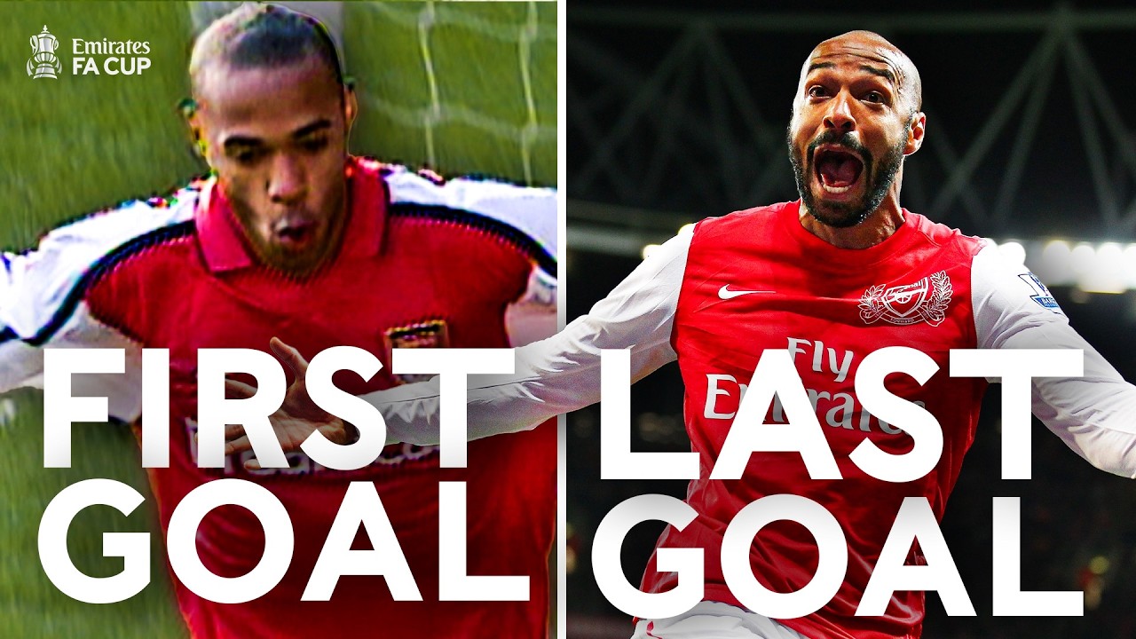 First & Last FA Cup Goals | Ronaldo, Drogba, Henry, Gerrard, Lampard ...