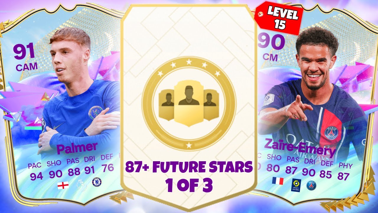 I took the 1 of 3 87+ Future Stars Player Pick from Level 15… ⭐ EA FC ...