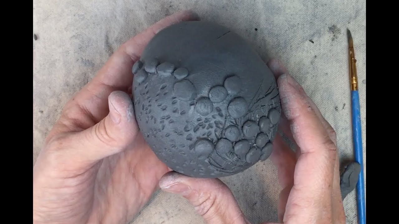 Ceramic Textured Sphere: adding texture - YouTube