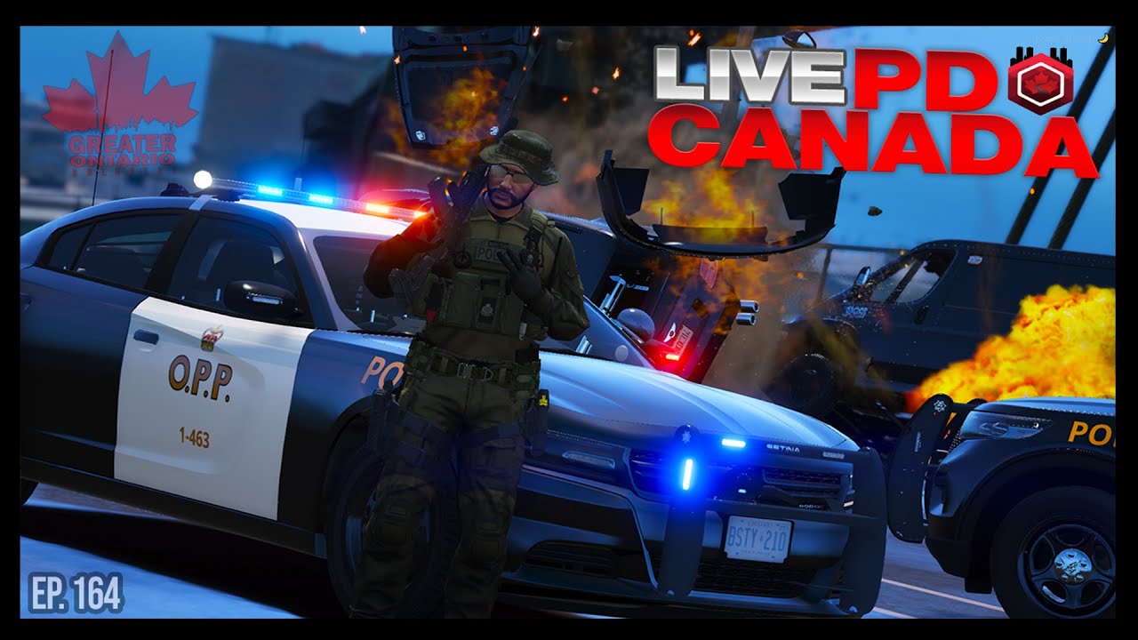LivePD Canada Greater Ontario Roleplay | Ontario Provincial Police Use ...
