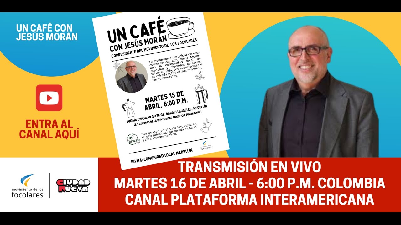 UN CAFÉ CON JESÚS MORÁN | EN VIVO - YouTube