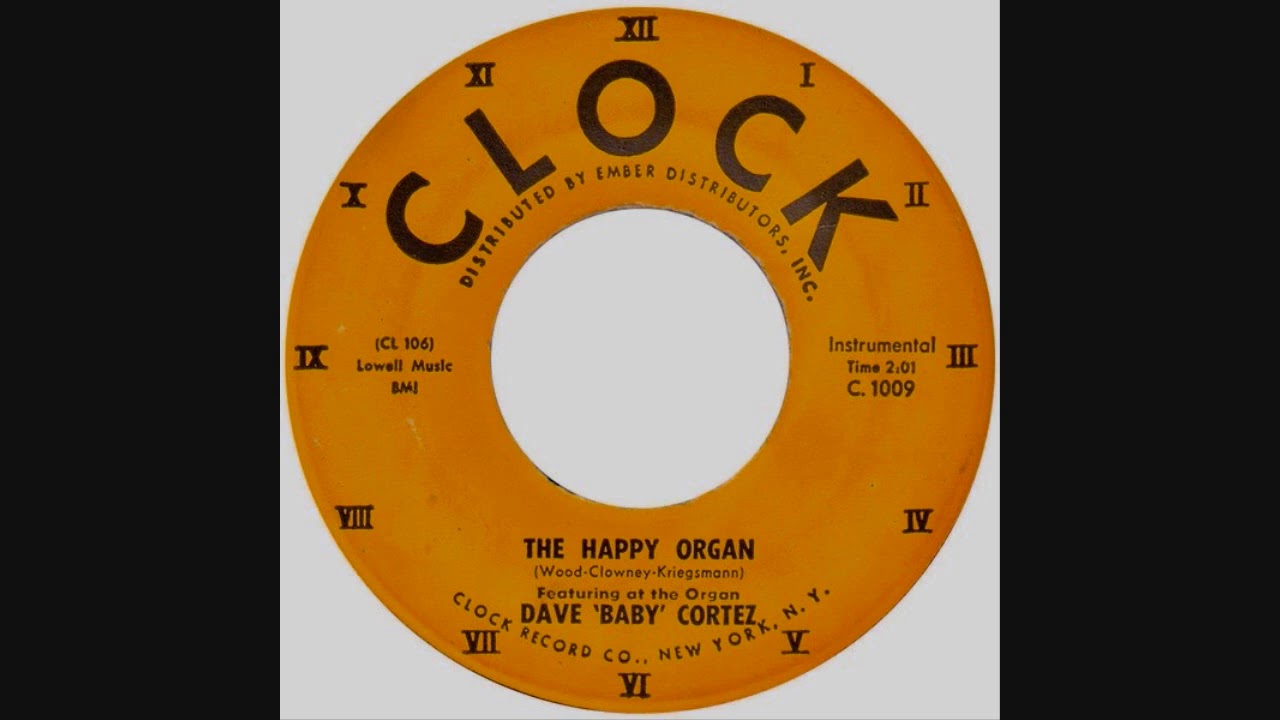 Dave "Baby" Cortez - The Happy Organ (1959 HQ) - YouTube