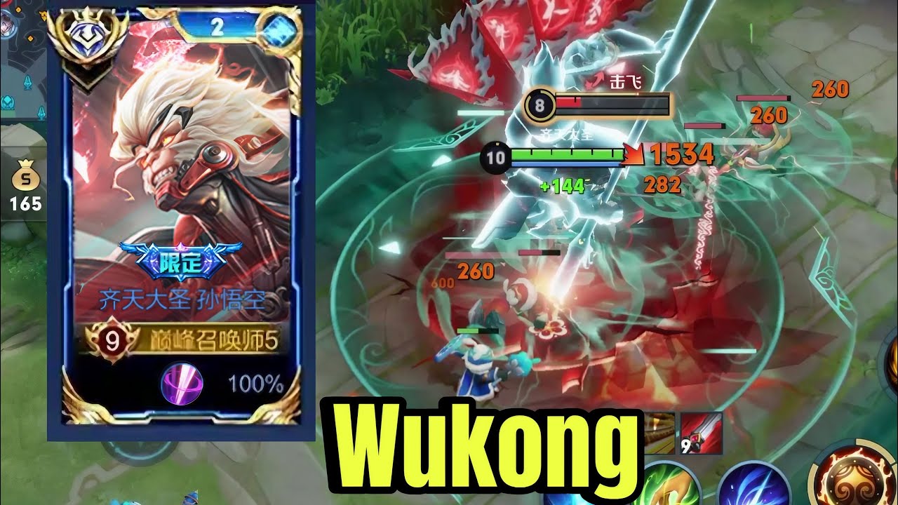 WTF DAMAGE ‼️ TOP 1 CHINA WUKONG EXPLOSIVE BUILD 🔥 | Pro Player Honor ...