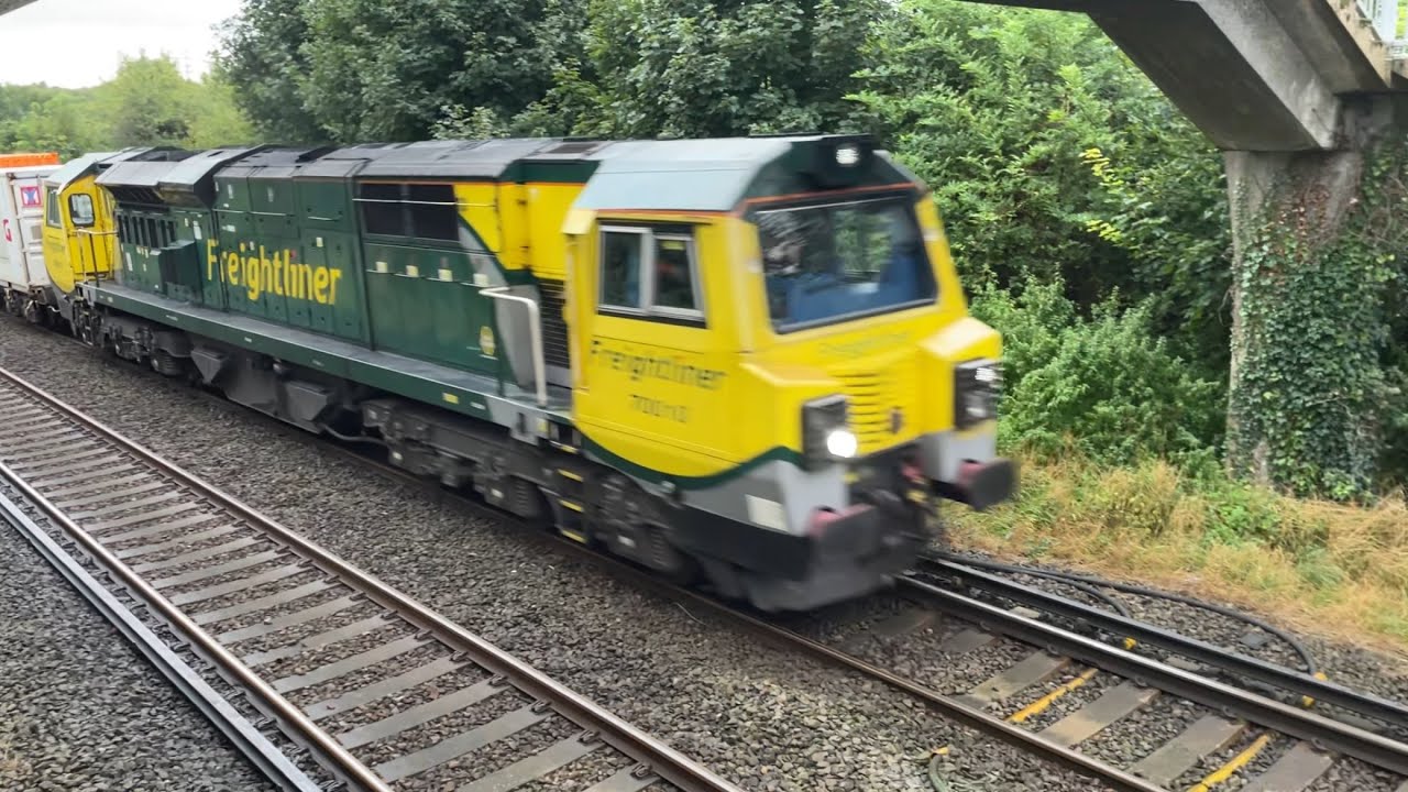 Class 70 + 66 | 70010 + 66775 / F231 HMS Argyll | Freightliner + GBRf ...