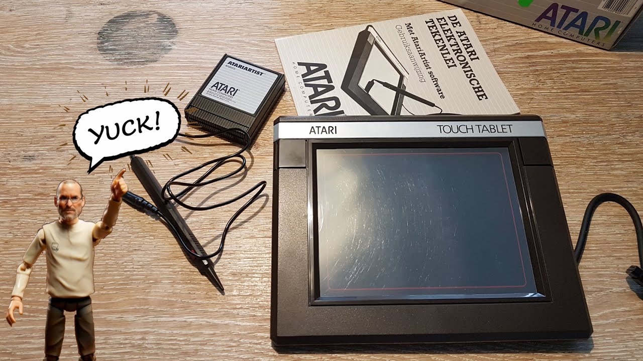 Touch me - Das Atari Touch Tablet, Vorstellung und Anwendung - YouTube