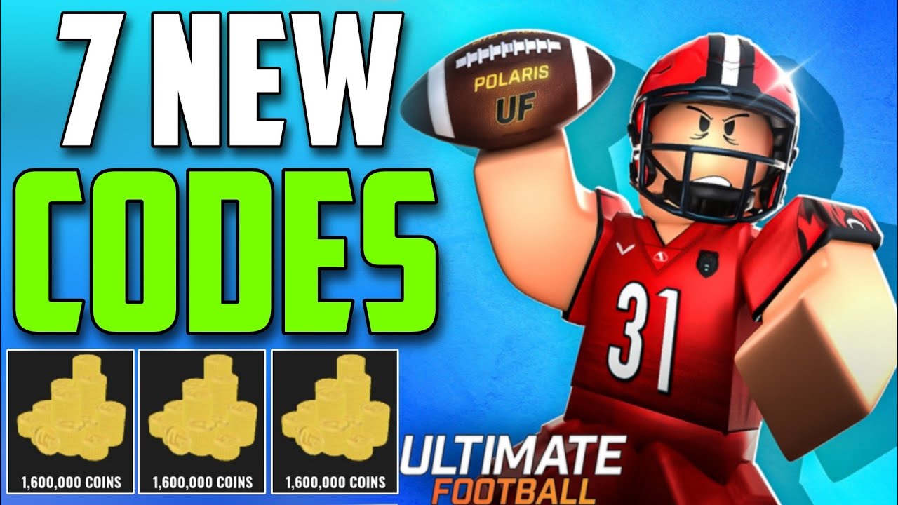 *NEW* ALL WORKING CODES FOR ULTIMATE FOOTBALL IN 2024! ROBLOX ULTIMATE ...