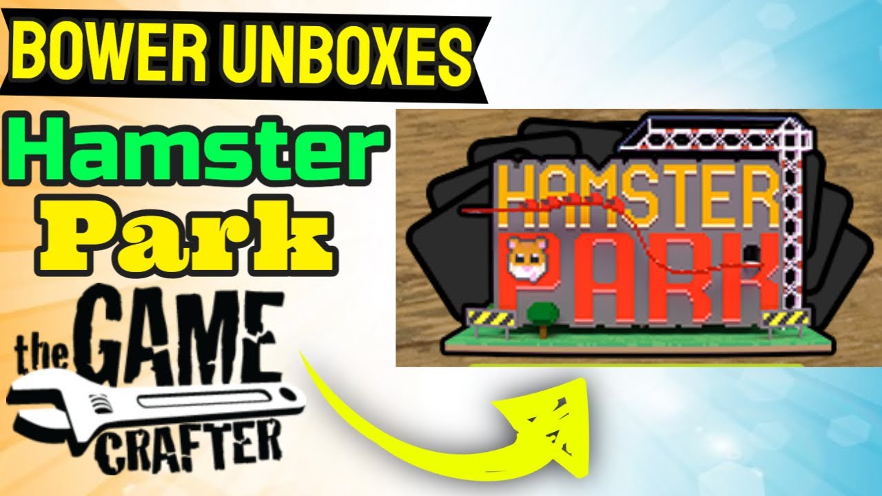 Hamster Park Unboxing *Gamecrafter Spotlight* - YouTube