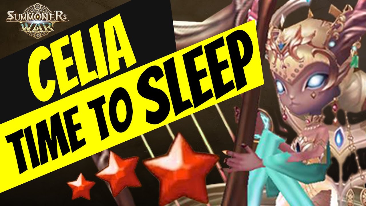 Celia (Light Harp Magician). Time to Sleep - Summoners War - YouTube