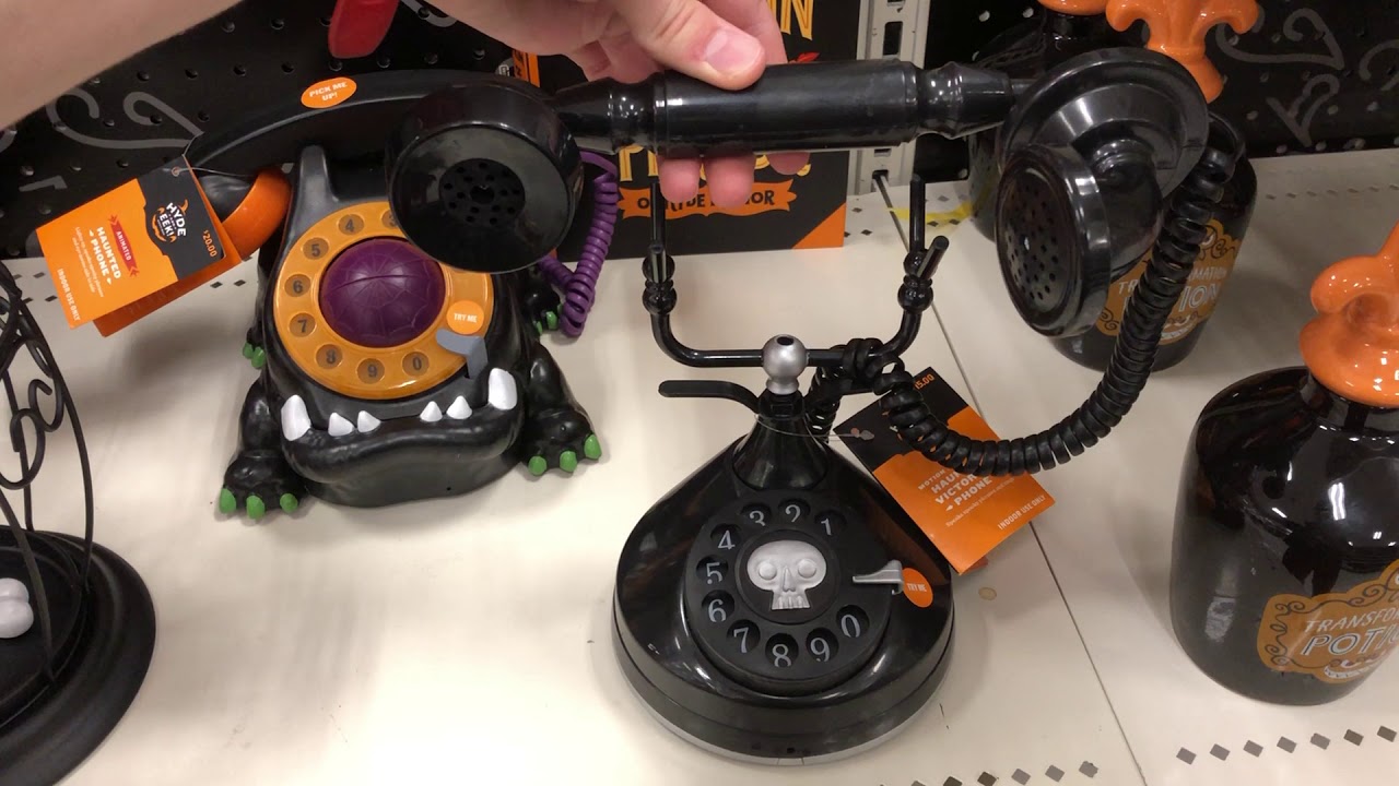 Target Halloween 2019: Haunted Victorian Phone - YouTube