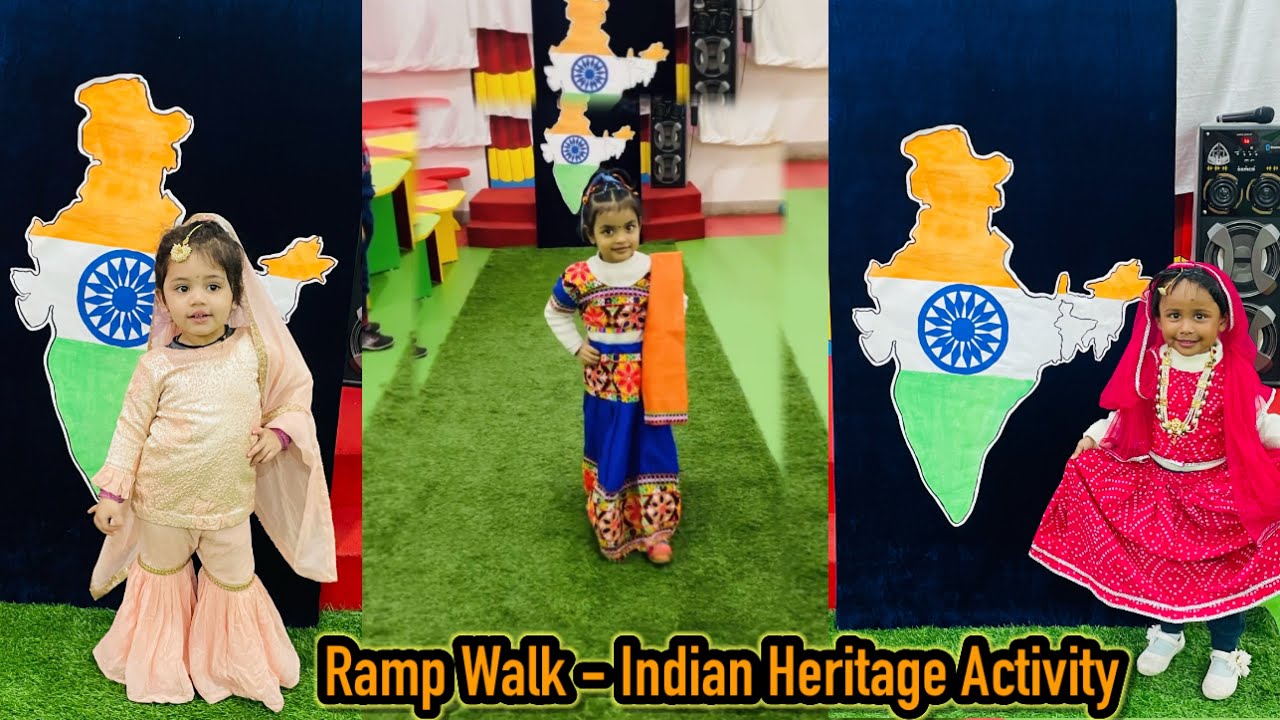 Ramp Walk • Traditional Dresses of The Indian States | Indian Heritage ...