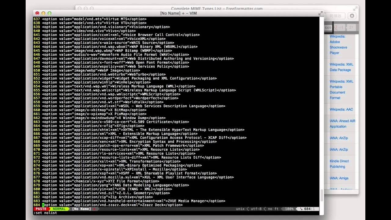 Vim Macro 及 Vim Visual Selection - YouTube