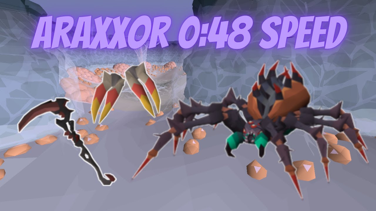 Araxxor (0:48)- Speed Kill - OSRS - YouTube