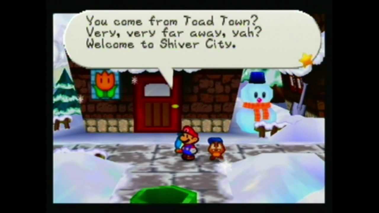 Paper Mario - 118 - Chapter 7 - Shiver City - YouTube