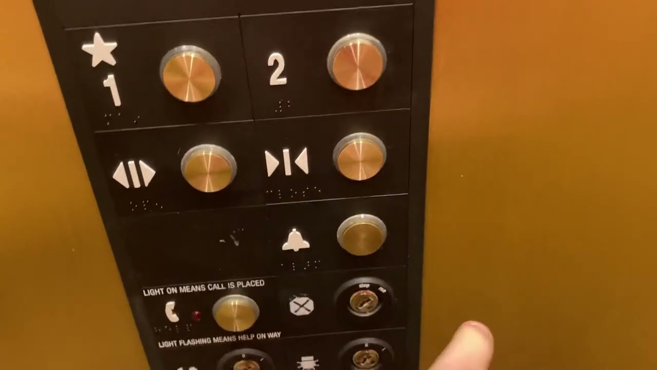 Ringing alarm in Otis elevator! - YouTube