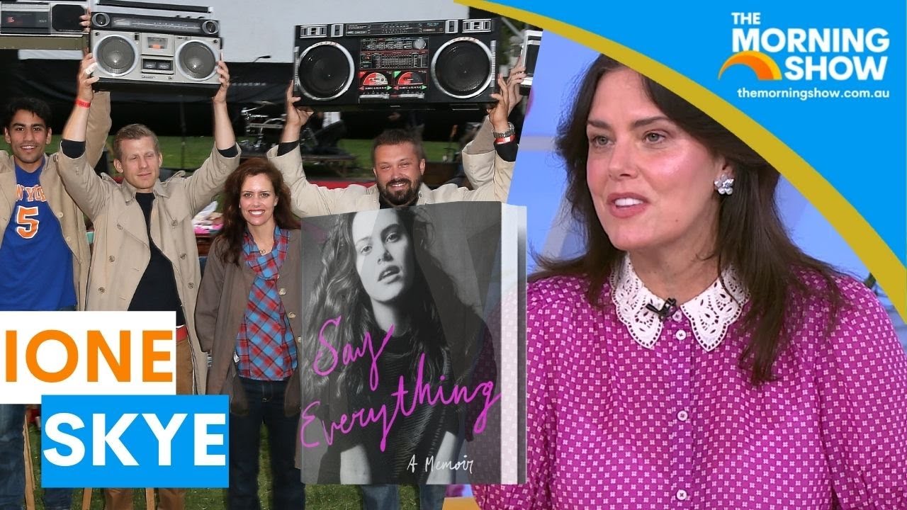90s it-girl Ione Skye 'Say Everything' in new memoir | Sunrise - YouTube