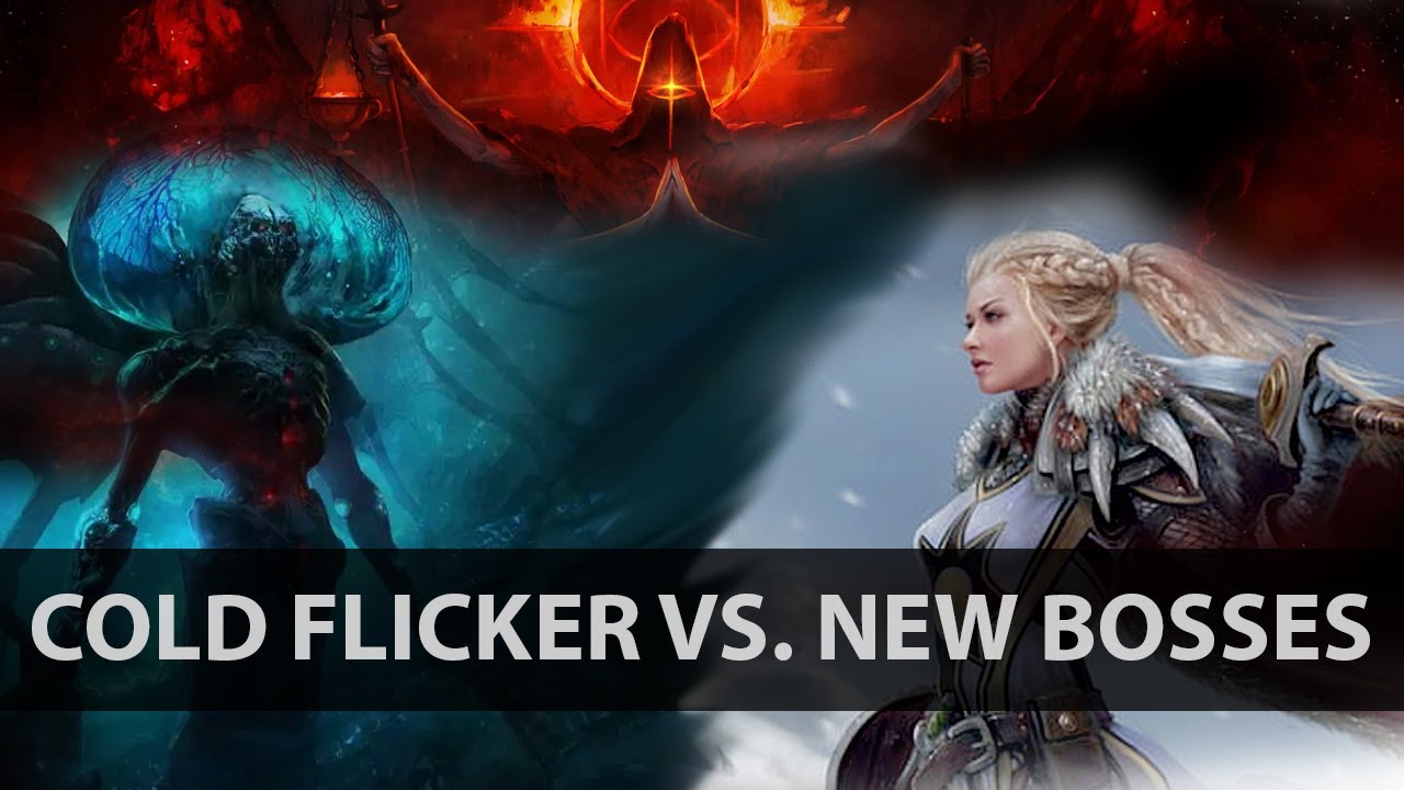 Cold Flicker Strike vs. new Atlas Bosses - YouTube