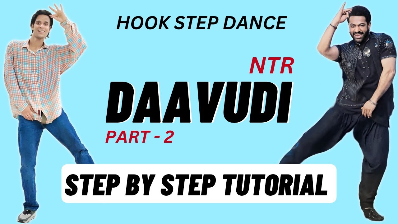 Daavudi Hook Step Dance Tutorial | NTR , Janhvi Kapoor | Devara ...