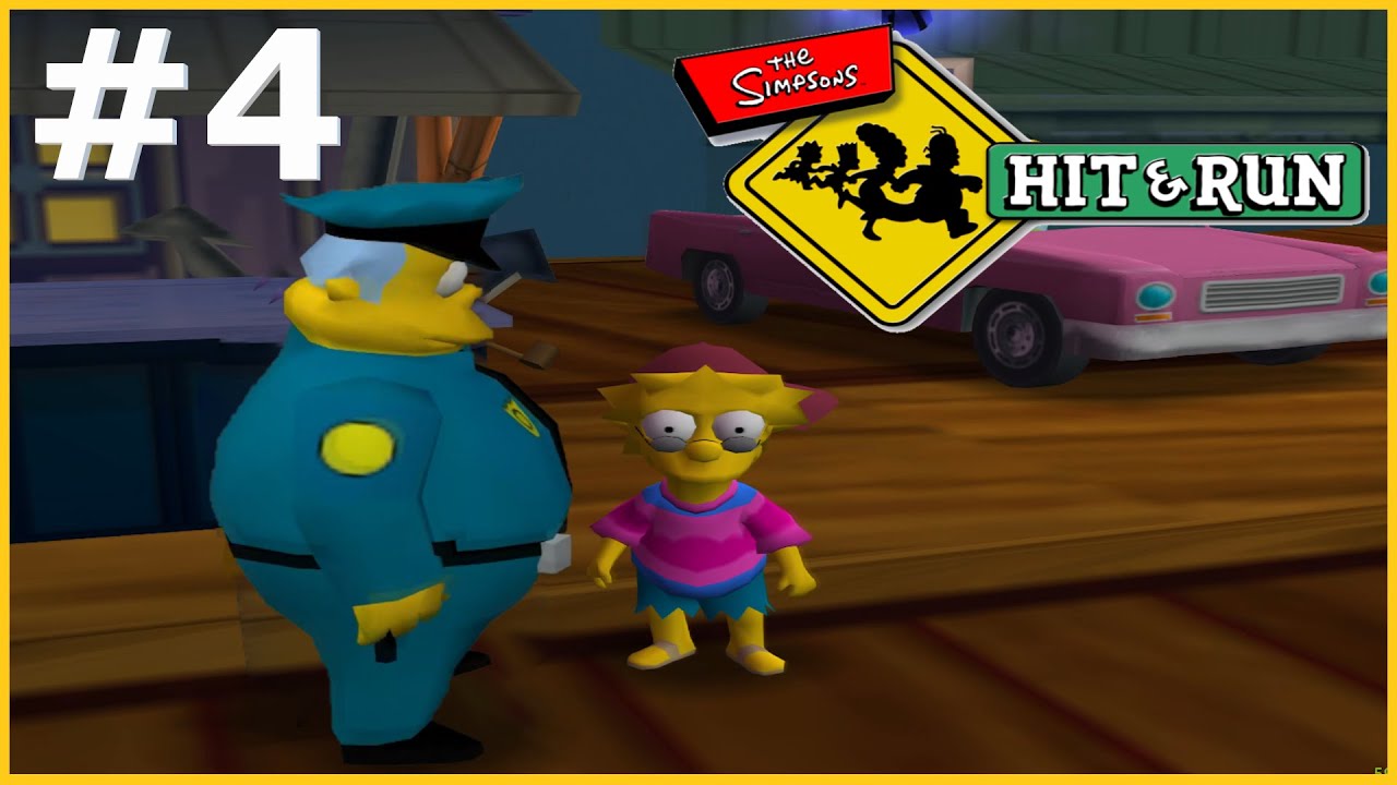 The Simpsons Hit And Run #4 Lisa Ajudando a Policia!!! - YouTube