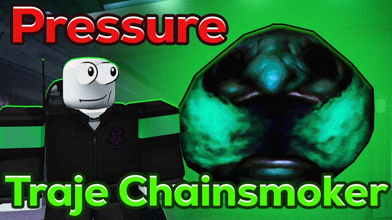 USEI o TRAJE do CHAINSMOKER e ME DECEPCIONEI no PRESSURE... - Roblox ...