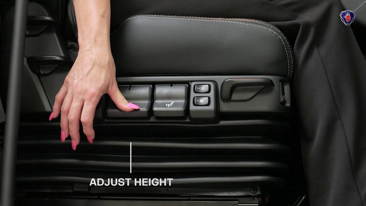 Next Generation Scania Trucks - Seat Adjustment - YouTube