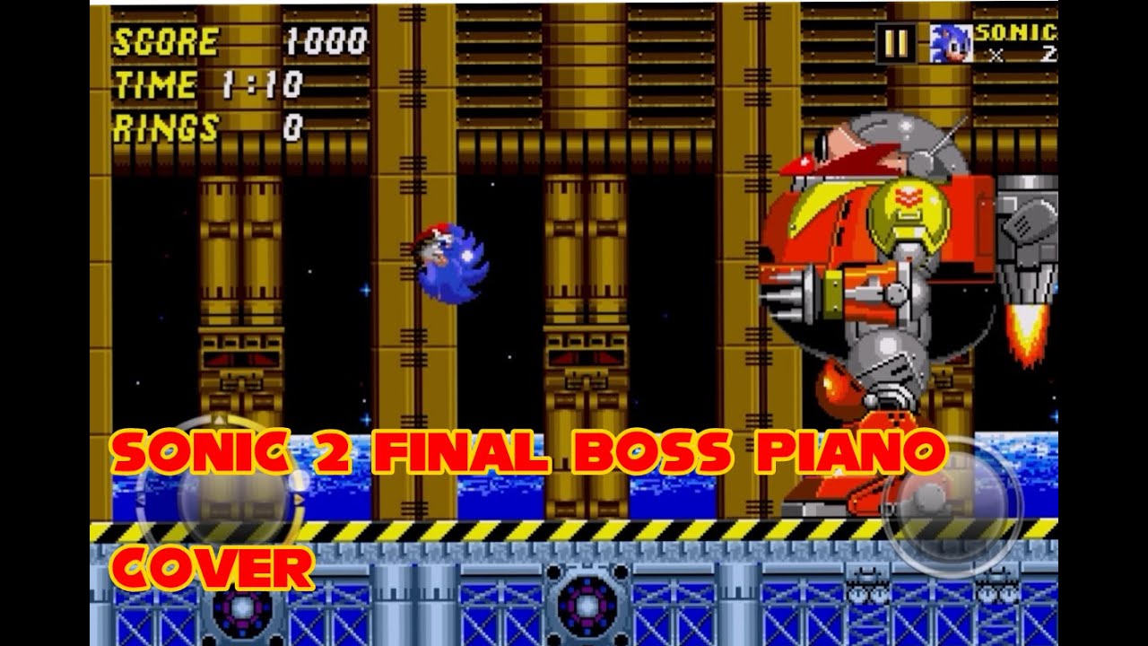 Sonic 2 Final Boss Piano Cover - YouTube