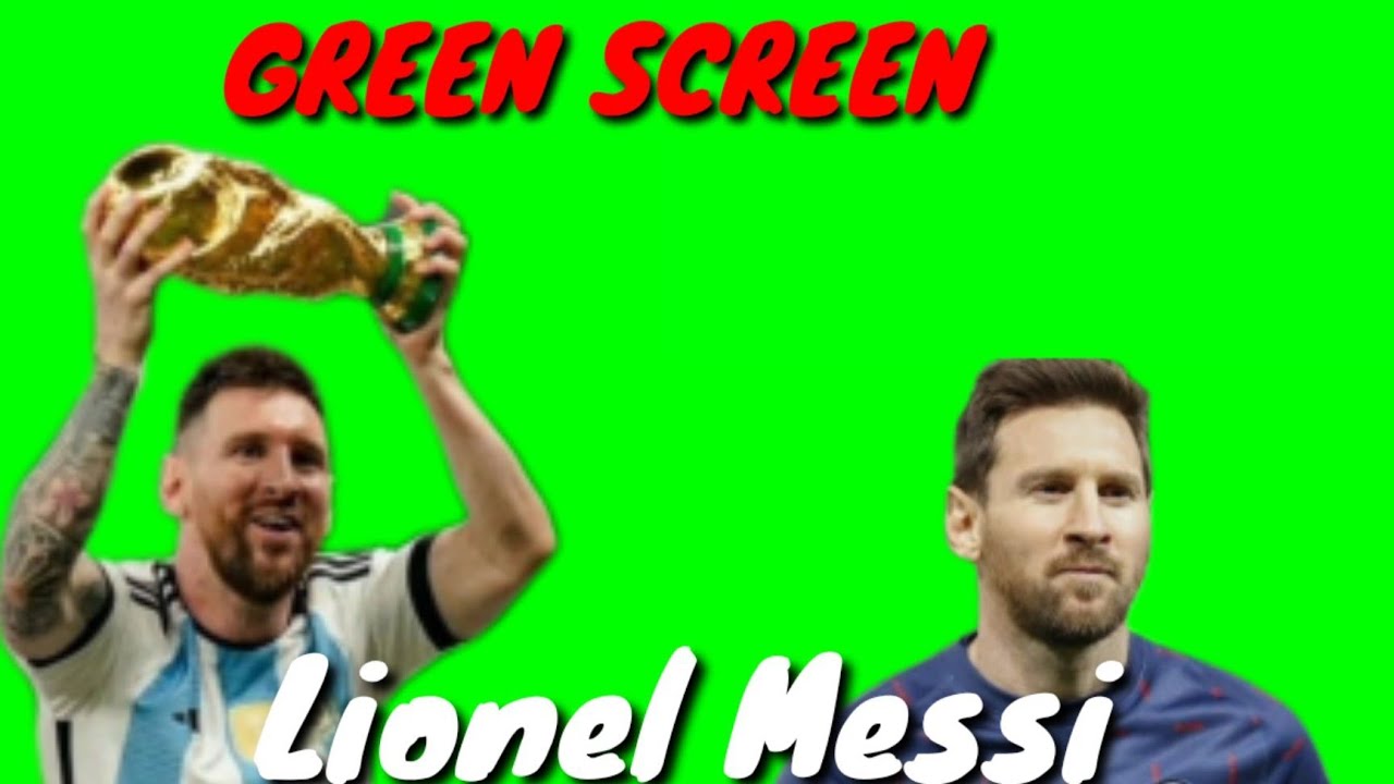 LIONEL MESSI III GREEN SCREEN - YouTube