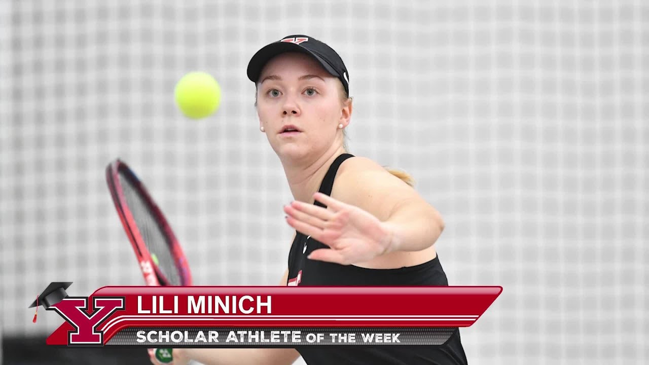 YSU Scholar Athlete - Lili Minich - Women's Tennis - YouTube