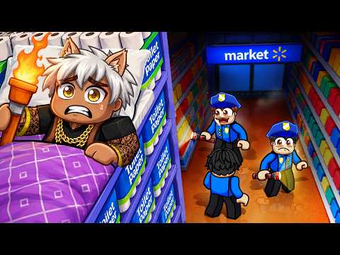 GİZLİCE BİR MARKETTE YAŞADIM! 😱 | Roblox