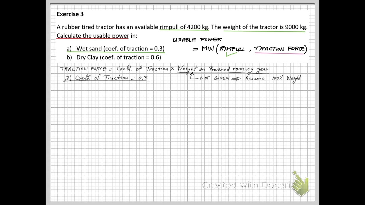 Lesson 5 Exercise 3 (Rimpull formula) - YouTube