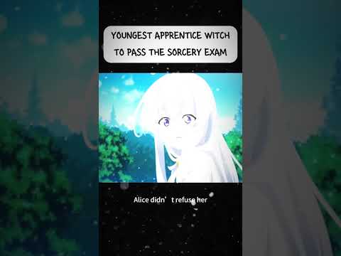 YOUNGEST APPRENTICE WITCH TO #anime #mangamadness #manga PASS THE ...