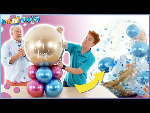 How to Make a Gender Reveal Popping Design | With Jacob Megram - BMTV 406