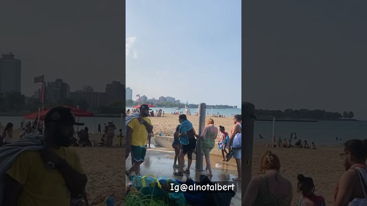 Chicago 63rd street beach walkthrough and mini tour - YouTube