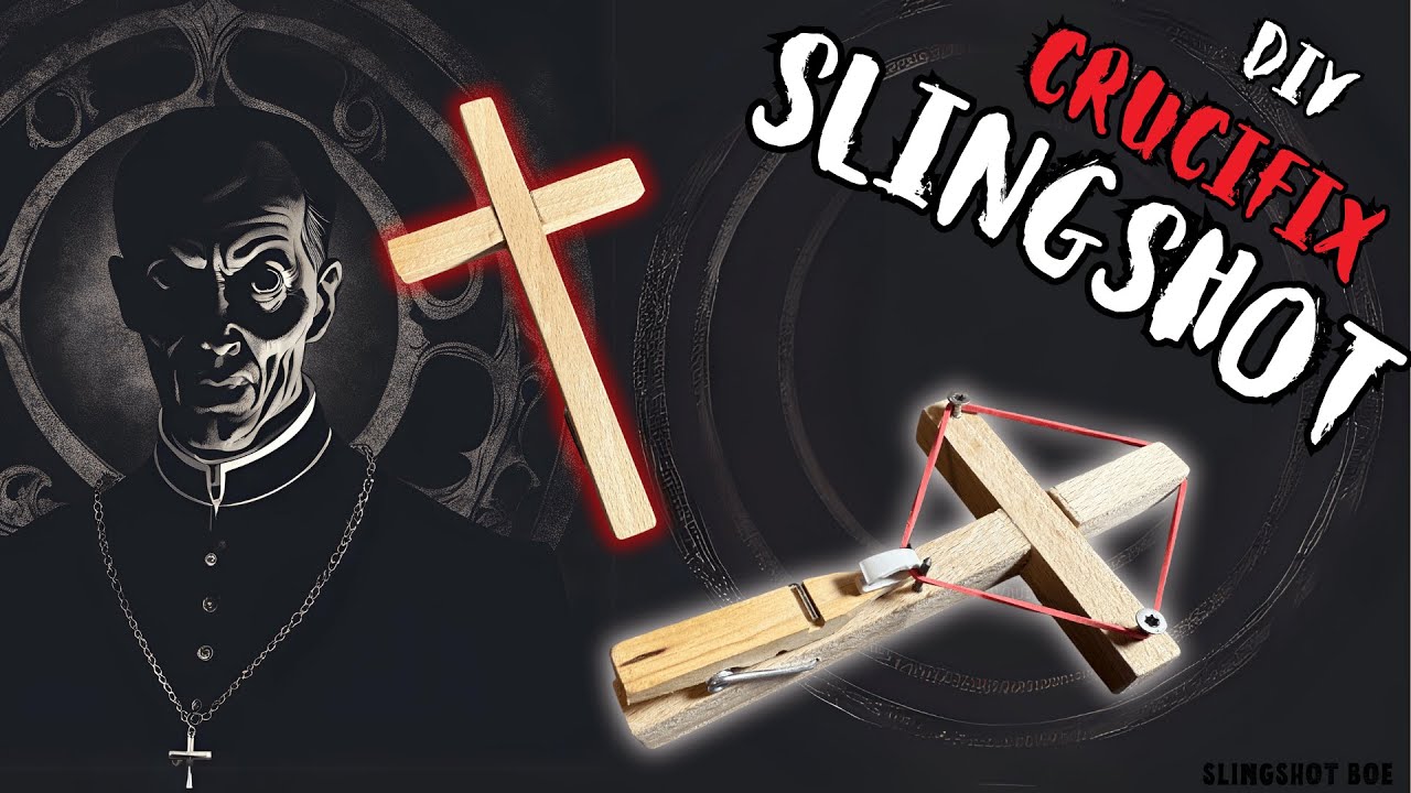 HOW TO MAKE A SLINGSHOT - EASY AND CREEPY - TUTORIAL 🎚🔥💀🔥💀🔥🎚 - YouTube