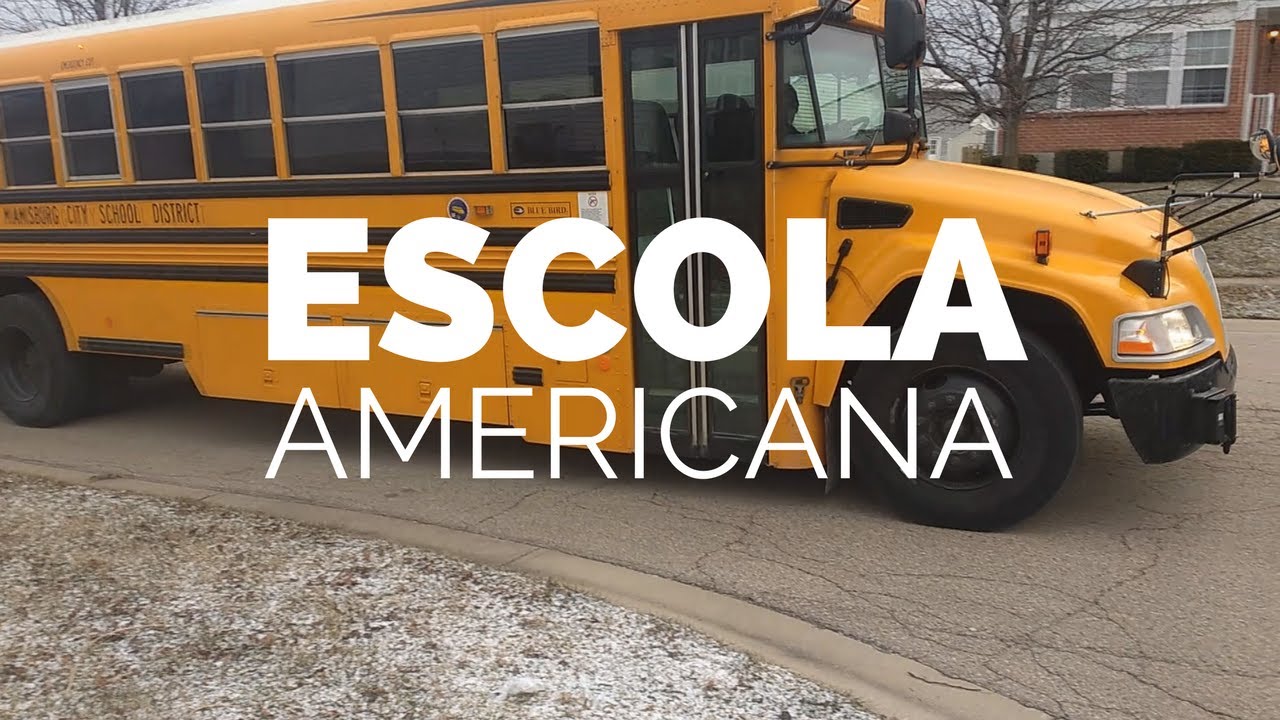 Escola americana: veja como é! - YouTube
