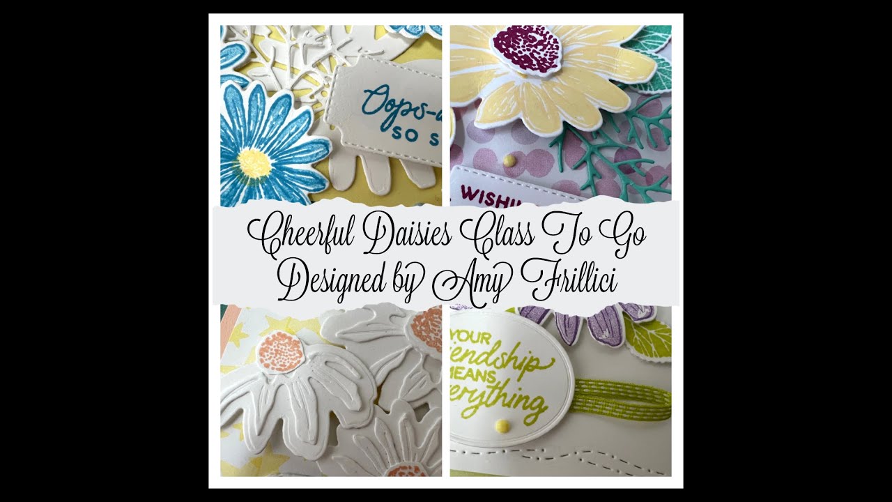 Cheerful Daisies Class To Go Kit in the Mail - YouTube