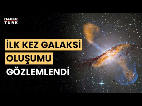Galaksi oluşumu ilk kez doğrudan gözlemlendi