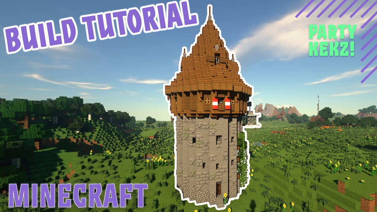 Minecraft Mittelalterliche Burgmauer