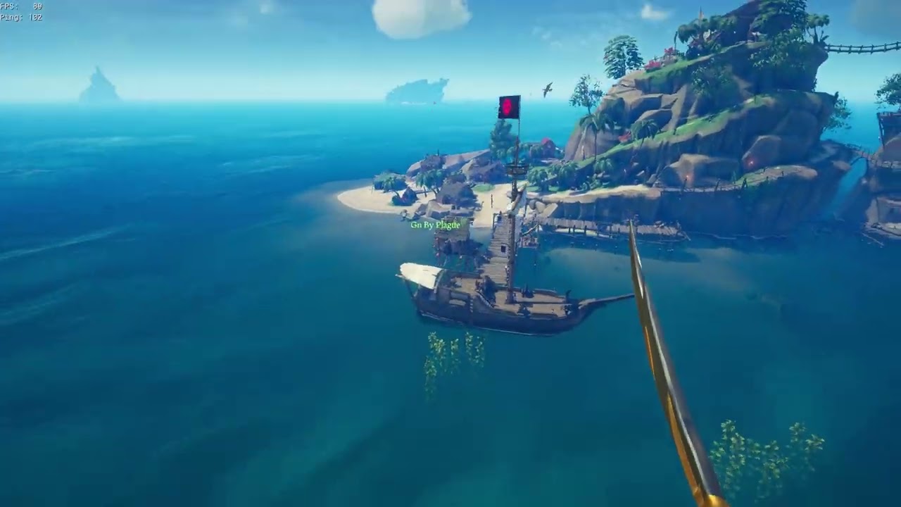 Launch Glitch at Ancient Spire Outpost | Sea of Thieves - YouTube