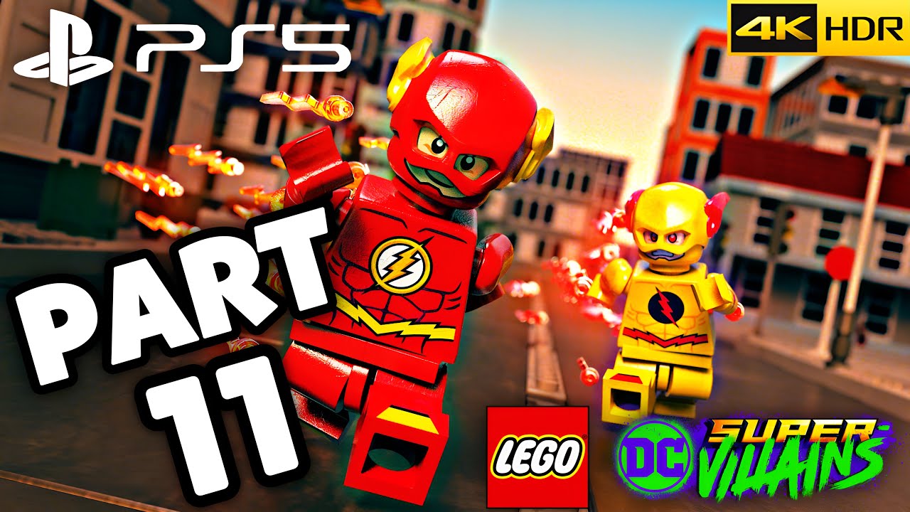 LEGO DC Super-Villains PS5 Gameplay Walkthrough Part 11 FULL GAME [4K ...