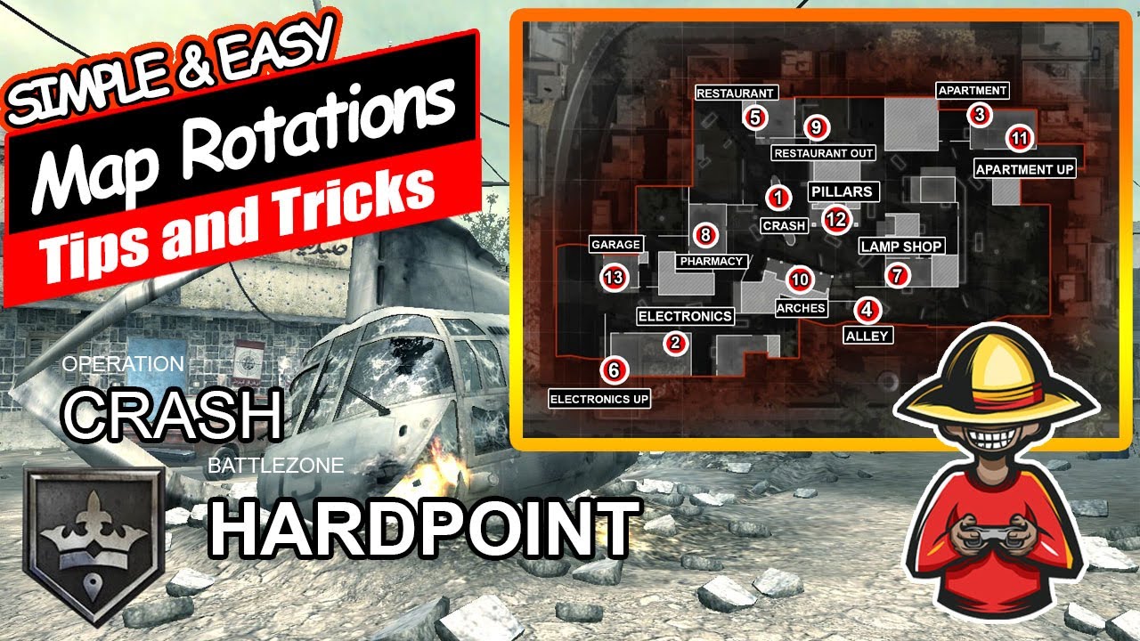 All Hardpoint Rotations | CRASH | Call of Duty | Modern Warfare - YouTube