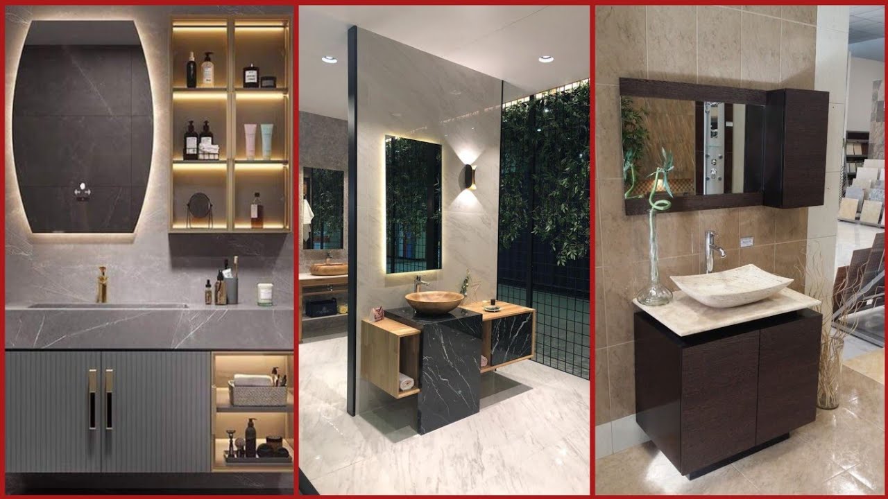 Modern Wash Basin Cabinets Design | Modern Wash Basin Counter Design ...