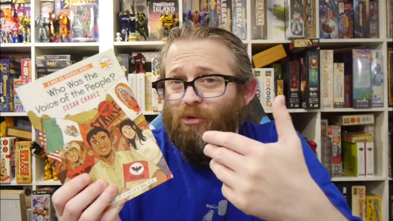 Comics Review: Who Was the Voice of the People? Cesar Chavez - YouTube