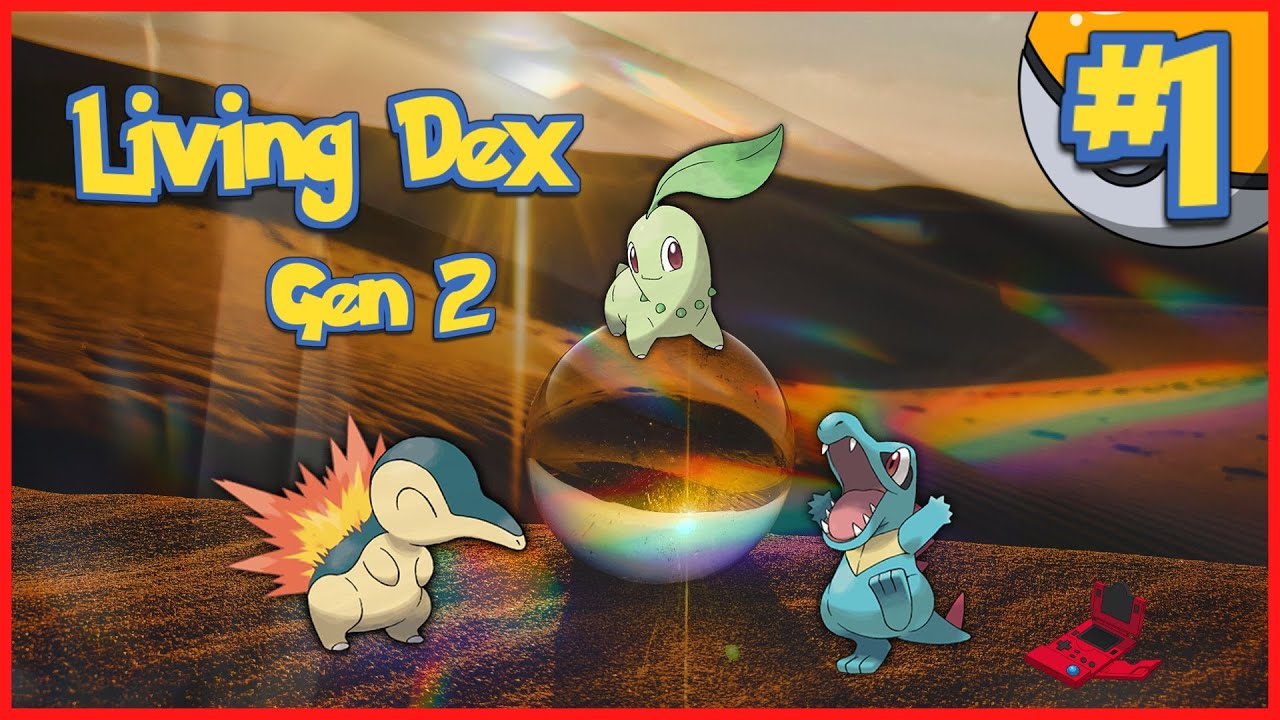 Gen 2 Living dex walkthrough - Part 1 - Let's play Pokemon Crystal ...
