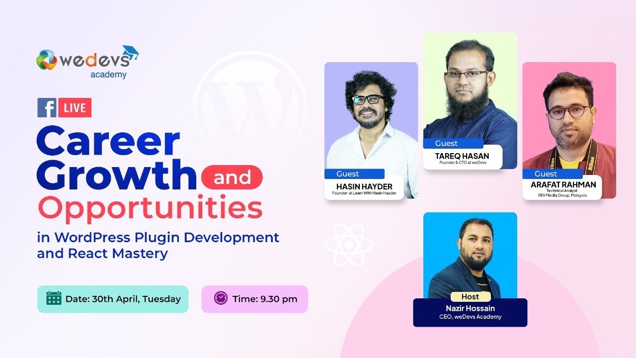 Career Growth and Opportunities in WordPress Plugin Development and React Mastery - YouTube