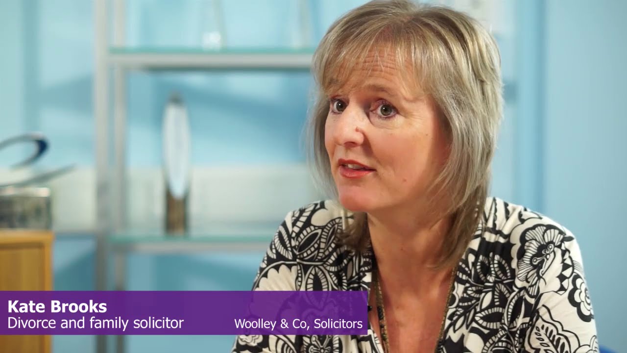 Advice to separating parents from Kate Brooks divorce solicitor - YouTube