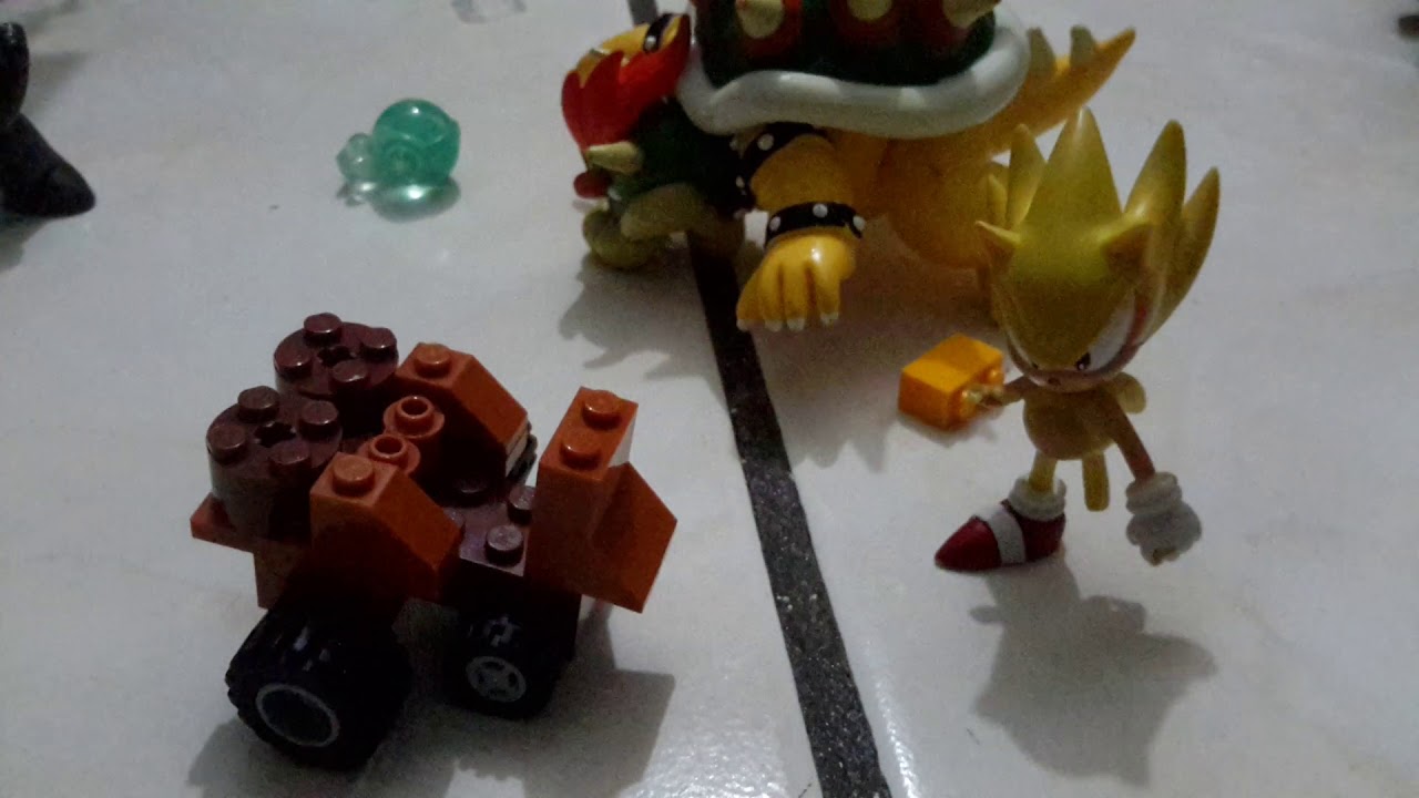 Sonic, Bowser, bat bot & Transformer guy - YouTube