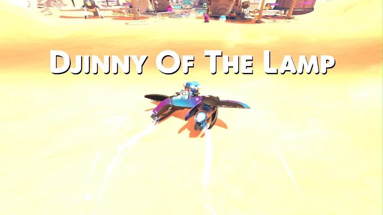COMPLETING DJINNY OF THE LAMP LEVEL IN ASTROBOT - YouTube