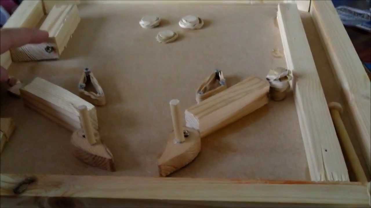 My homemade pinball machine Second update Remade - YouTube