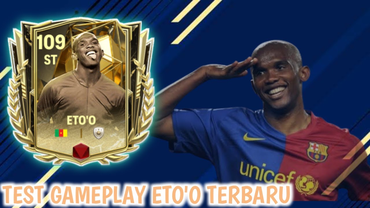Test Gameplay Eto'o Card Prime Terbaru - EA Sports FC Mobile #shorts ...