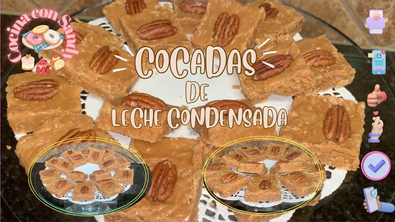 Cocada de Leche Condensada con Nuez - YouTube